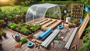 【家庭菜園】雨よけ自作で快適栽培｜竹やビニールで手軽にDIY